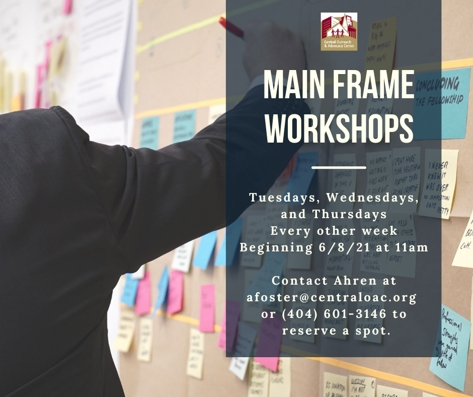 Main Frame Job Readiness - Central Outreach and Advocacy Center